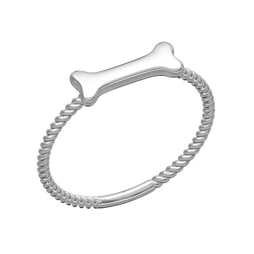 Sterling Silver Best Friends Dog Bone Ring | PALMERSTON JEWELLERS ...